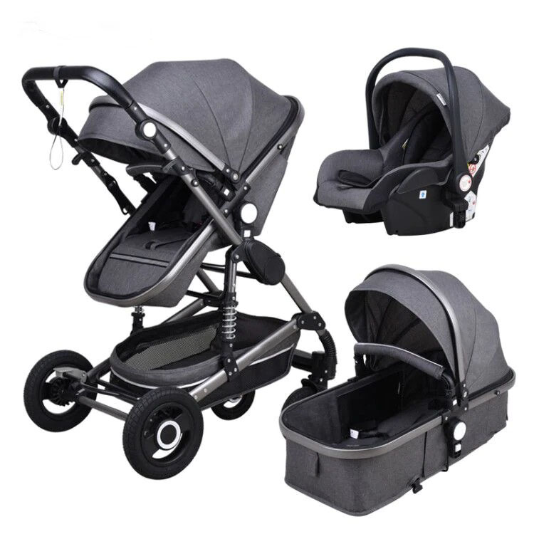 Billiga FinFlicka Kombivagn 3 i 1 Barnvagn - Komplett Resesystem ...